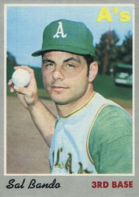 1970 Topps Sal Bando #120 Baseball Card - VCP Price Guide