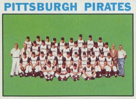 1964 Topps Pittsburgh Pirates Team #373 Baseball Card - VCP Price Guide