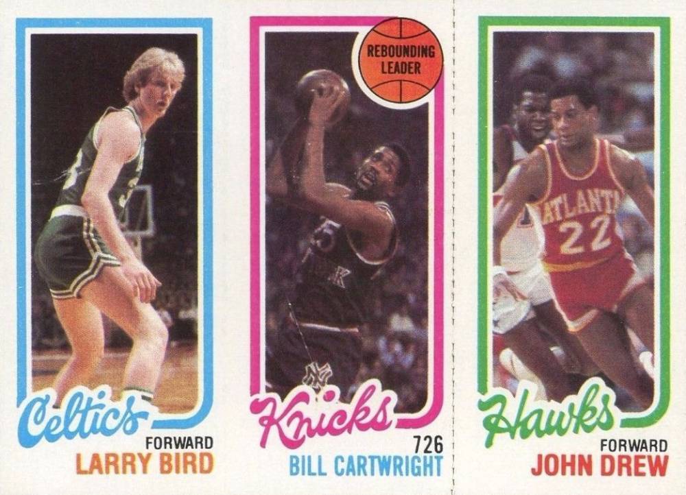 1980 Topps Bird/Cartwright/Drew # Basketball - VCP Price Guide
