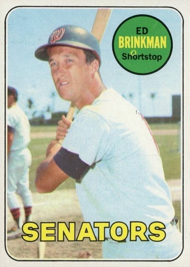 1969 Topps Ed Brinkman #153 Baseball Card - VCP Price Guide