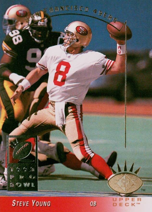 1993 SP Steve Young #243 Football - VCP Price Guide