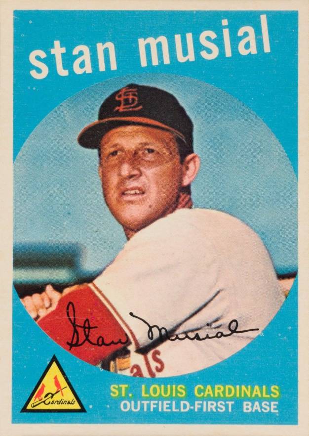 1959 Topps Stan Musial #150 Baseball Card - VCP Price Guide
