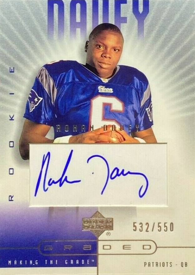 2002 Upper Deck Graded Rohan Davey #175 Football - VCP Price Guide
