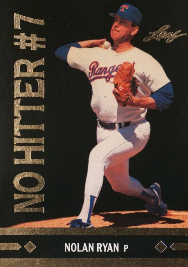 1991 Leaf Gold Rookies Nolan Ryan #BC25 Baseball Card - VCP Price Guide