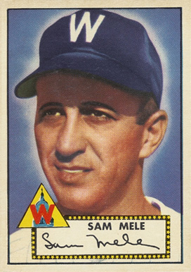 1952 Topps Sam Mele #94 Baseball Card - VCP Price Guide