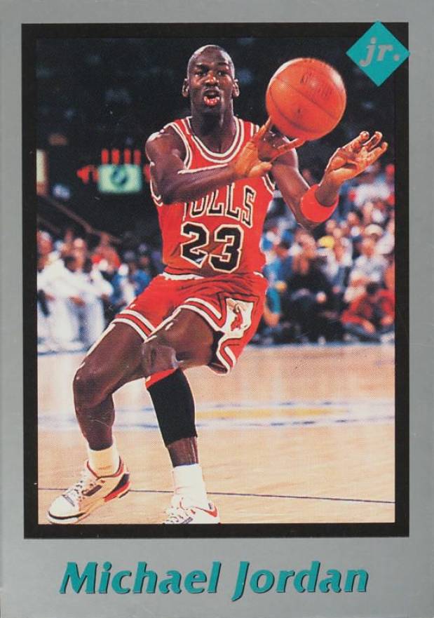 1991 Tuff Stuff Jr. Michael Jordan #25 Basketball Card - VCP Price Guide
