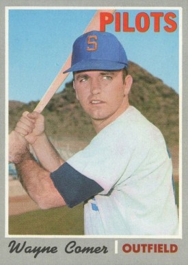 1970 Topps Wayne Comer #323 Baseball - VCP Price Guide