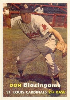 1957 Topps Don Blasingame #47 Baseball Card - VCP Price Guide