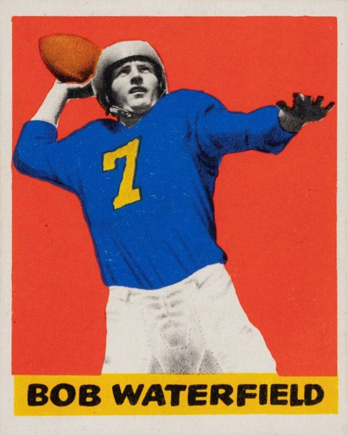 1948 Leaf Bob Waterfield #26 Football Card - VCP Price Guide