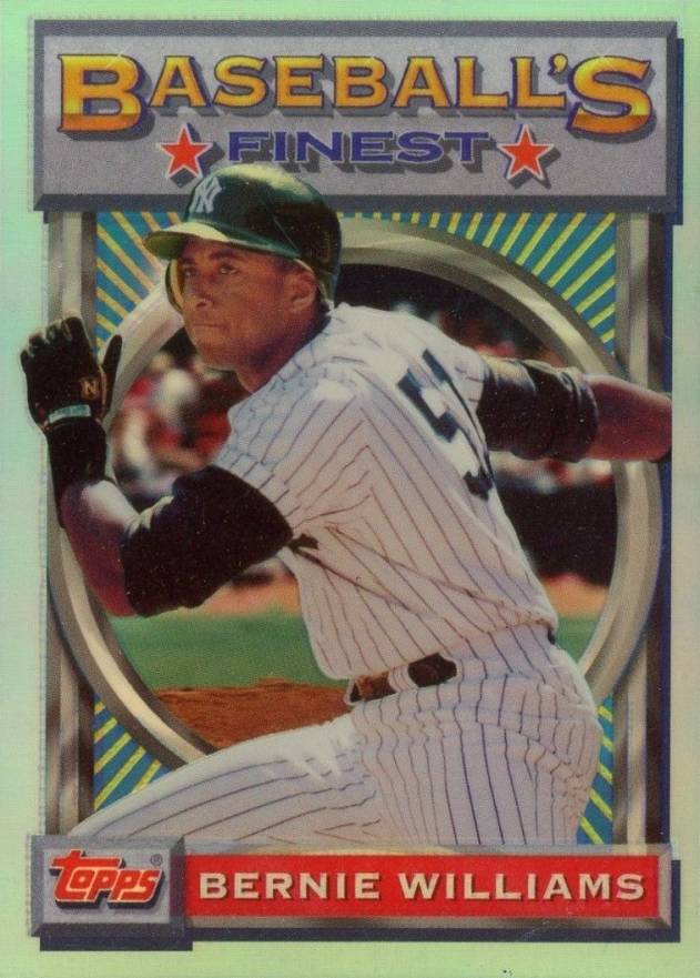1993 Finest Bernie Williams #30 Baseball - VCP Price Guide