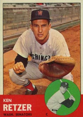 1963 Topps Ken Retzer #471 Baseball Card - VCP Price Guide