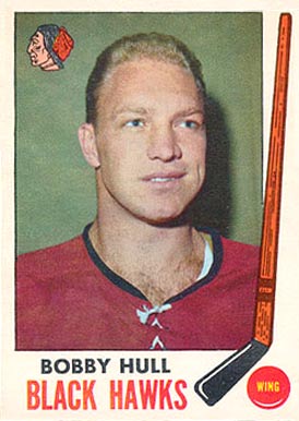1969 Topps Bobby Hull #70 Hockey Card - VCP Price Guide