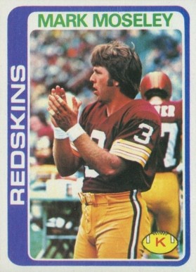 1978 Topps Mark Moseley #396 Football Card - VCP Price Guide