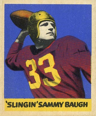 1949 Leaf Sammy Baugh #26 Football - VCP Price Guide