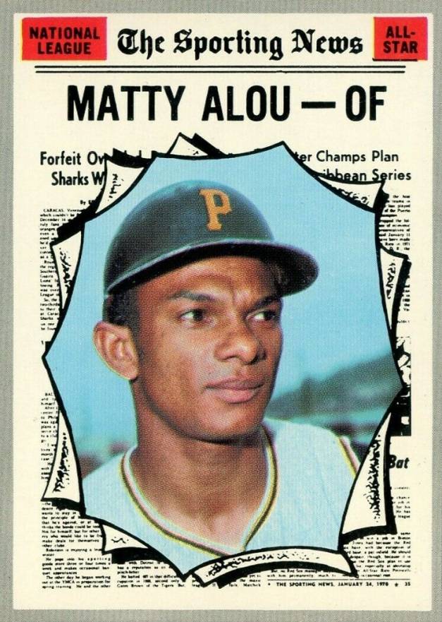 1970 Topps Matty Alou #460 Baseball Card - VCP Price Guide