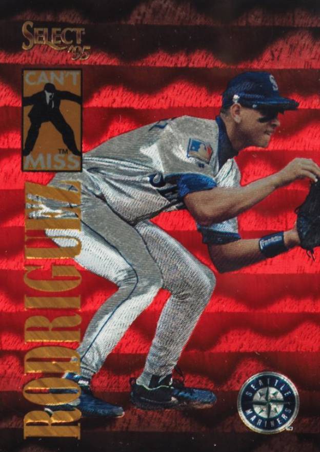 1995 Select Can't Miss Alex Rodriguez #CM10 Baseball Card - VCP Price Guide