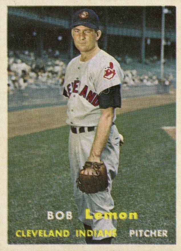 1957 Topps Bob Lemon #120 Baseball - VCP Price Guide