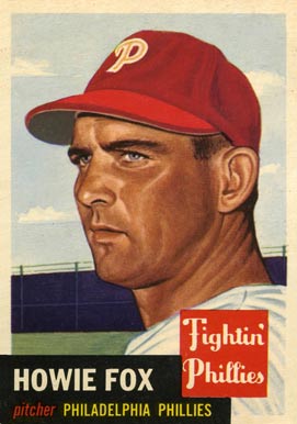 1953 Topps Howie Fox #22 Baseball Card - VCP Price Guide