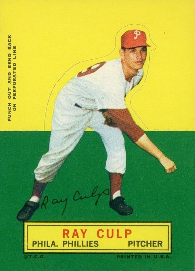 1964 Topps Stand-Up Ray Culp # Baseball - VCP Price Guide