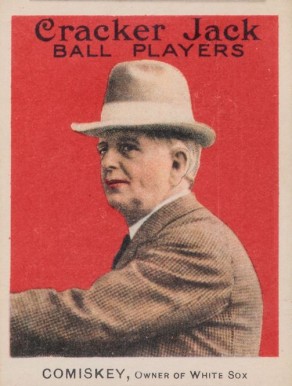 1915 Cracker Jack Charlie Comiskey #23 Baseball Card - VCP Price Guide