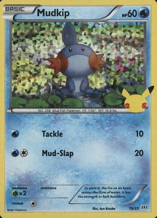 2021 Pokemon McDonald's Collection Mudkip-Holo #19 TCG - VCP Price Guide