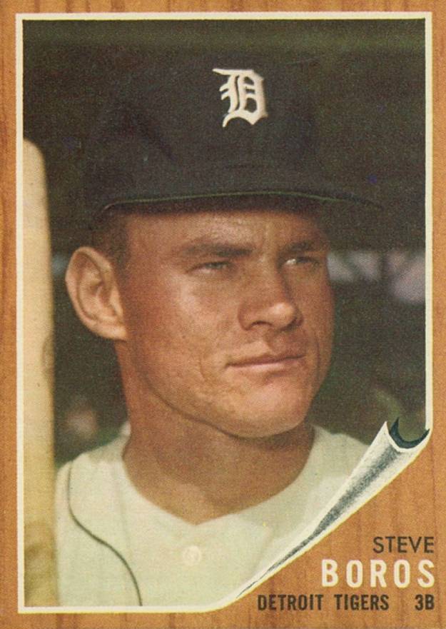 1962 Topps Steve Boros #62 Baseball Card - VCP Price Guide