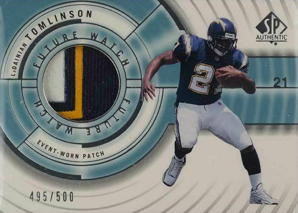 2001 SP Authentic LaDainian Tomlinson #120 Football Card - VCP Price Guide