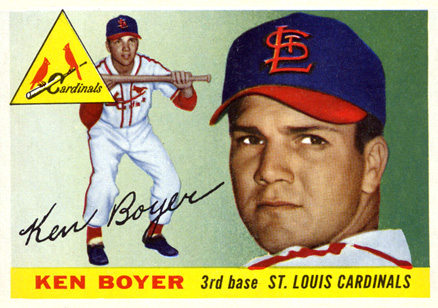 1955 Topps Ken Boyer #125 Baseball Card - VCP Price Guide