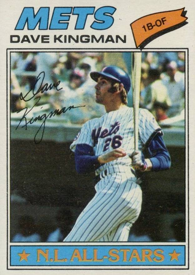 1977 Topps Dave Kingman #500 Baseball - VCP Price Guide