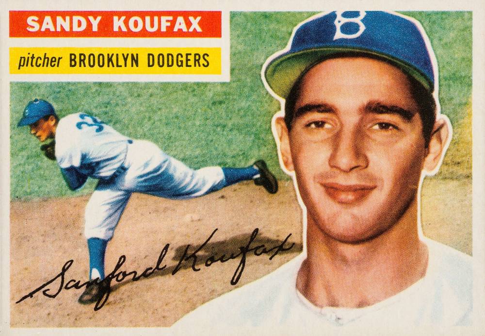 1956 Topps Sandy Koufax #79g Baseball Card - VCP Price Guide