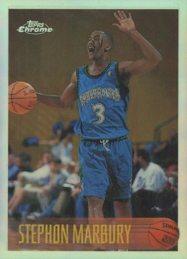1996 Topps Chrome Stephon Marbury #177 Basketball Card - VCP Price Guide