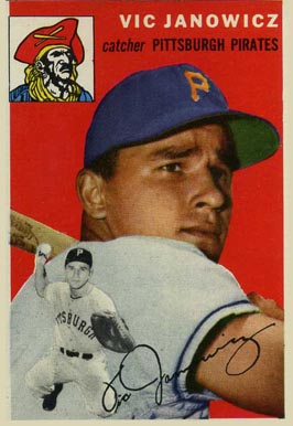 1954 Topps Vic Janowicz #16 Baseball Card - VCP Price Guide