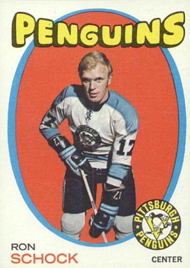 1971 O-Pee-Chee Ron Schock #56 Hockey Card - VCP Price Guide