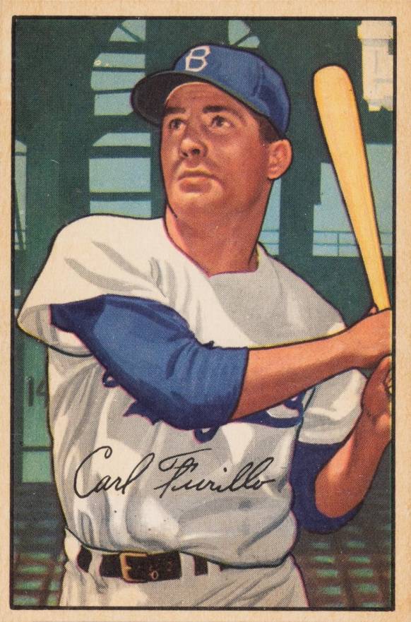 1952 Bowman Carl Furillo #24 Baseball Card - VCP Price Guide