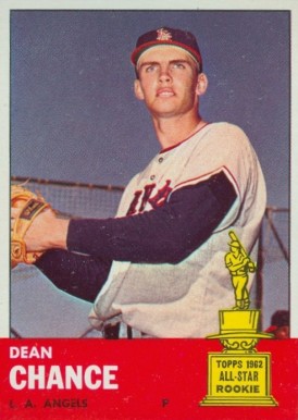 1963 Topps Dean Chance #355 Baseball - VCP Price Guide