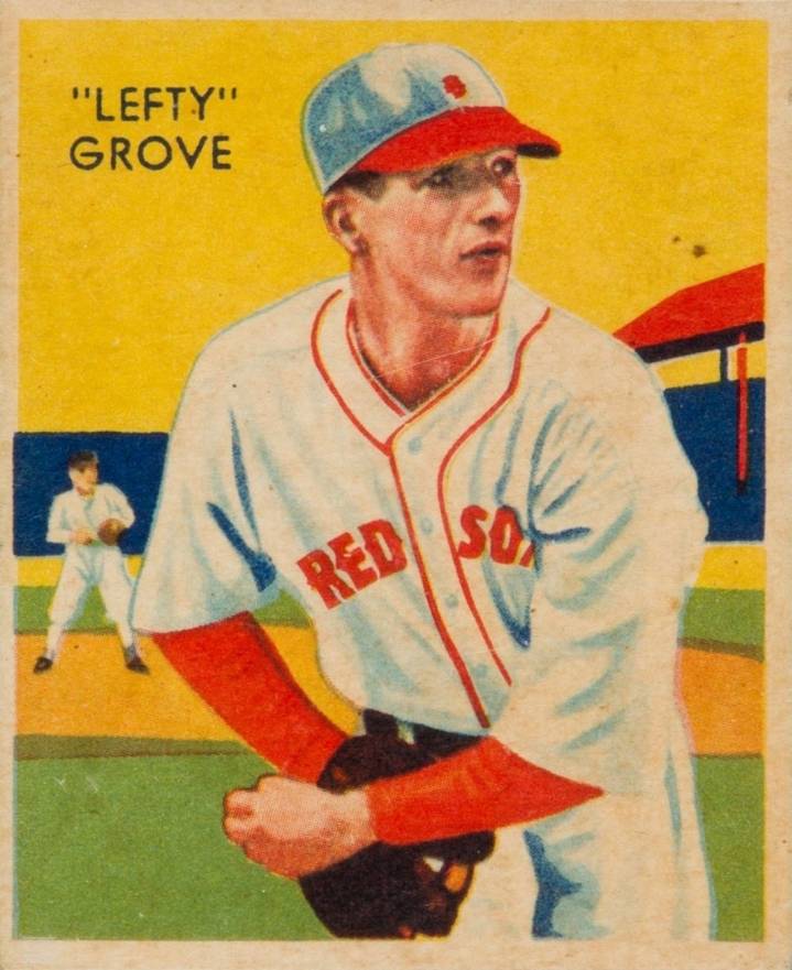 1934 Diamond Stars Lefty Grove #1 Baseball Card - VCP Price Guide