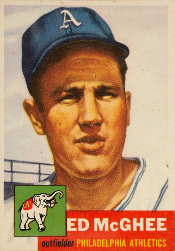 1953 Topps Ed McGhee #195 Baseball Card - VCP Price Guide