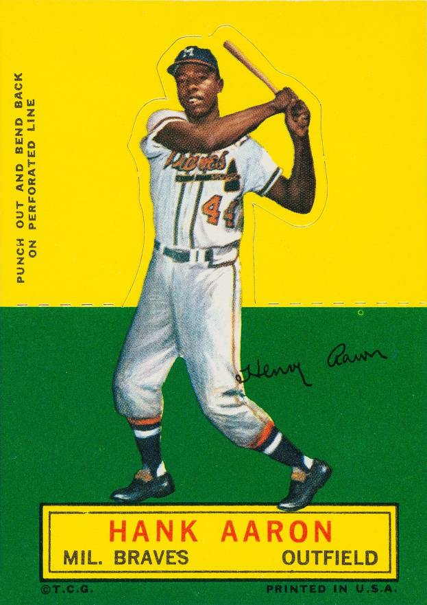1964 Topps Stand-Up Hank Aaron # Baseball Card - VCP Price Guide