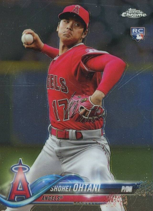 2018 Topps Chrome Update Shohei Ohtani #HMT1 Baseball Card - VCP Price ...