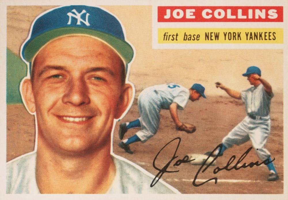 1956 Topps Joe Collins #21g Baseball Card - VCP Price Guide