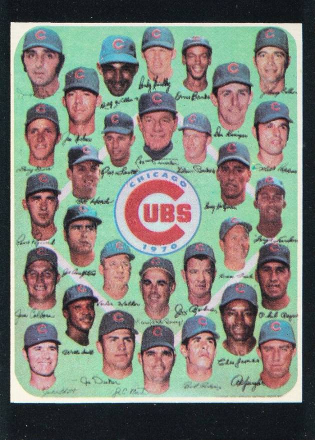 1971 Topps Chicago Cubs Team #502 Baseball Card - VCP Price Guide