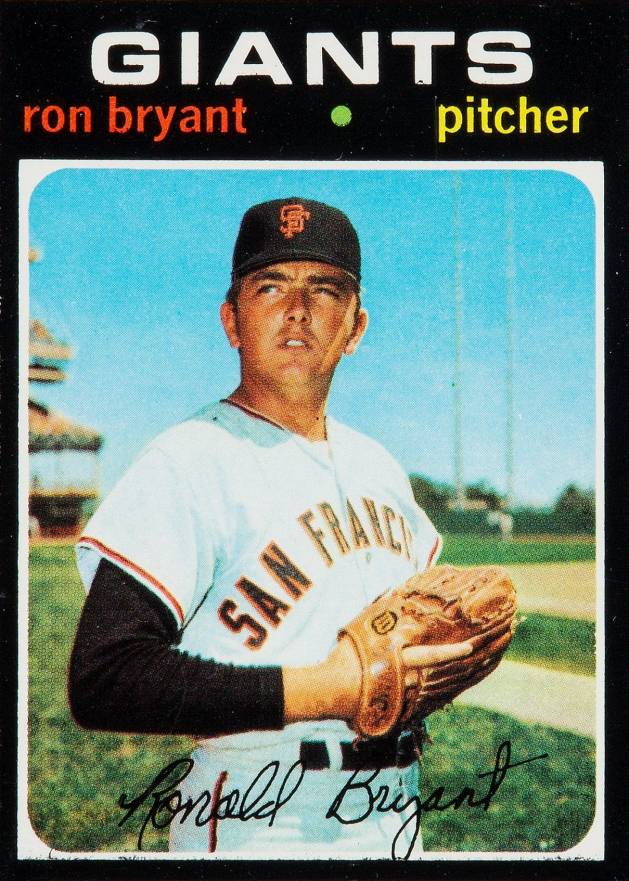 1971 Topps Ron Bryant #621 Baseball Card - VCP Price Guide