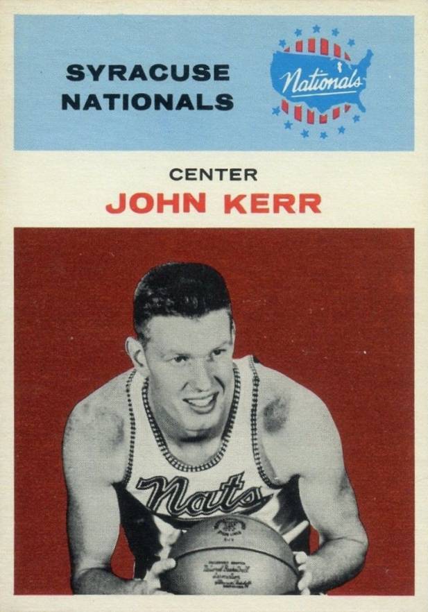 1961 Fleer John Kerr #25 Basketball - VCP Price Guide