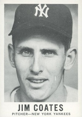 1960 Leaf Jim Coates #35b Baseball - VCP Price Guide