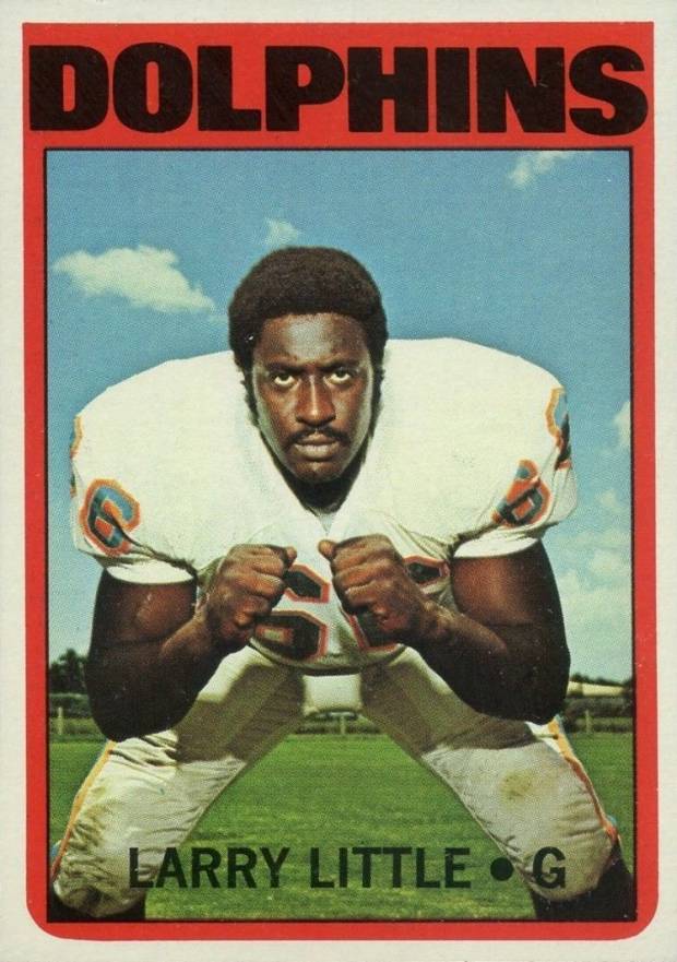 1972 Topps Larry Little #240 Football - VCP Price Guide