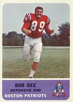 1962 Fleer Football Card Set - VCP Price Guide